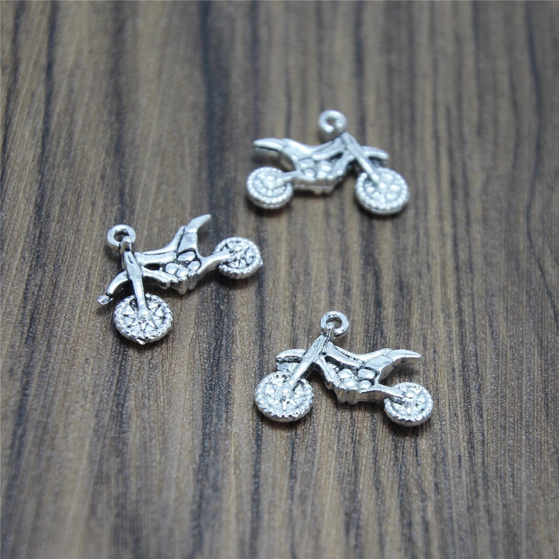 Dirt Bike Charm - Etsy