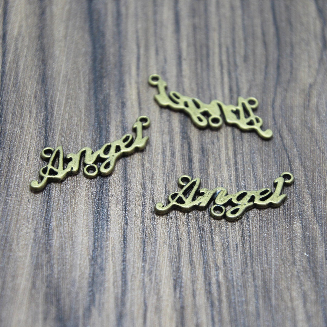 15PCS Angel Connector Silver Tone Angel Pendants Charms 35x13mm - Etsy
