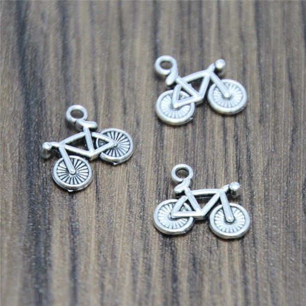 Bicycle Charm - Etsy