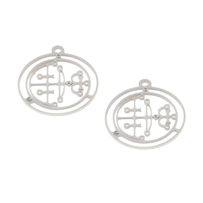 5pcs/lot Aim Symbol Charm Ars Goetia King Sigil Lesser Key of | Etsy