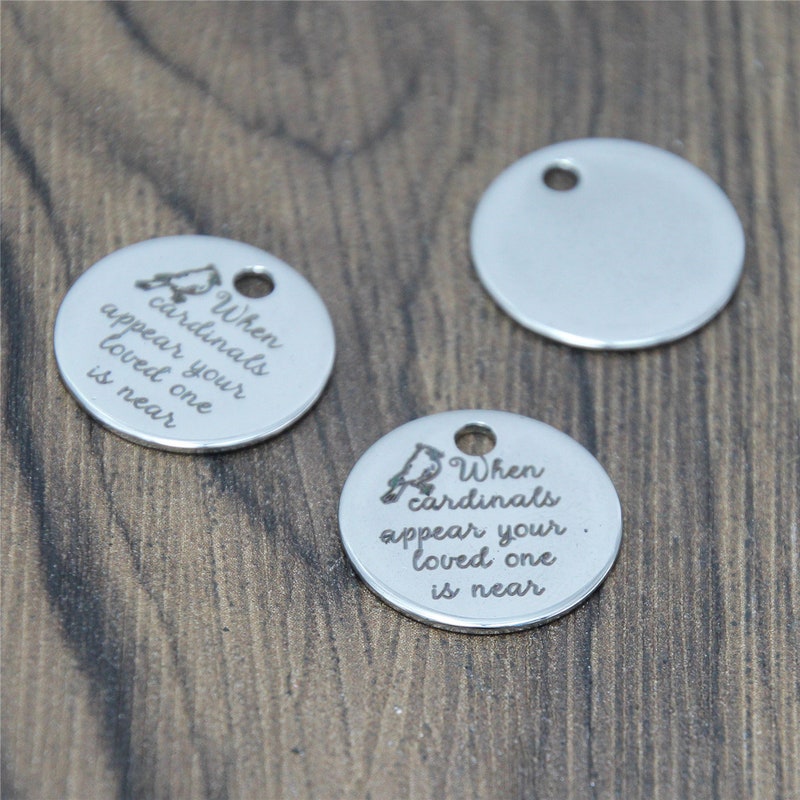 Glass Disc Pendant - Etsy