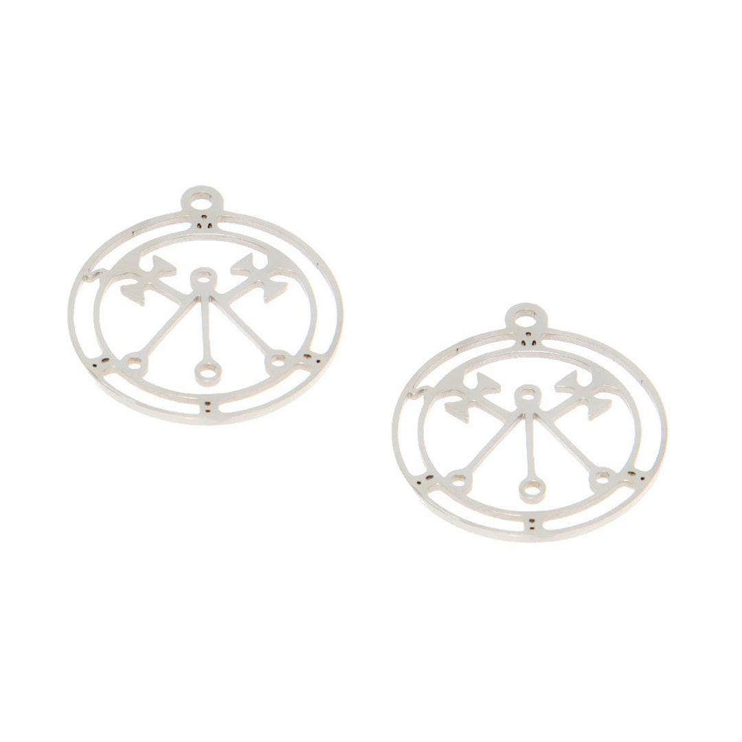 5pcs/lot Marbas Symbol Charm Ars Goetia King Sigil Lesser Key of ...