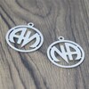 5pcs/lot Alcoholics Anonymous Symbol Pendant Stainless Steel Eminem ...