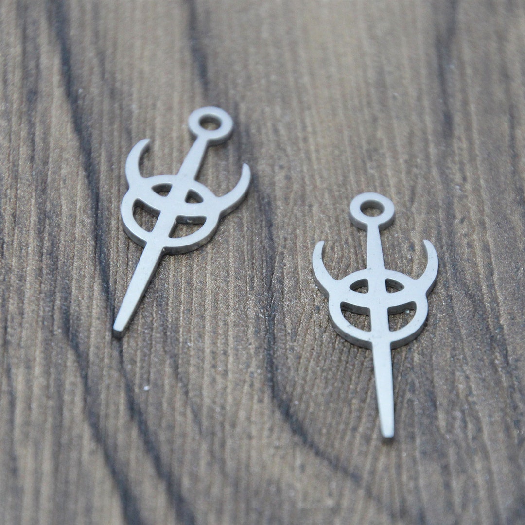 5pcs/lot Clavicula Nox Charm Occult Symbol Ceremonial Magick Amulet ...