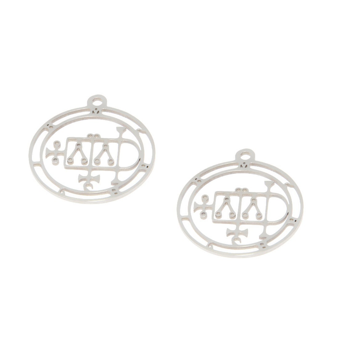 5pcs/lot Malphas Symbol Charm Ars Goetia King Sigil Lesser Key | Etsy