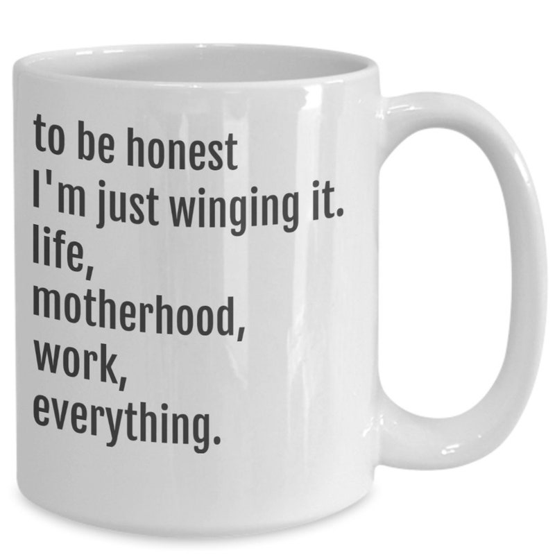 Just Wing It Mug - Etsy