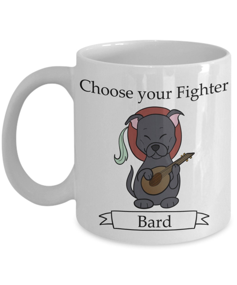Dungeons and Dogs Bard Coffee Mug - Etsy