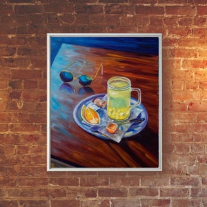Hot Drink Print, Winter Ginger Tea Poster, Fall Kitchen Wall Art - Etsy