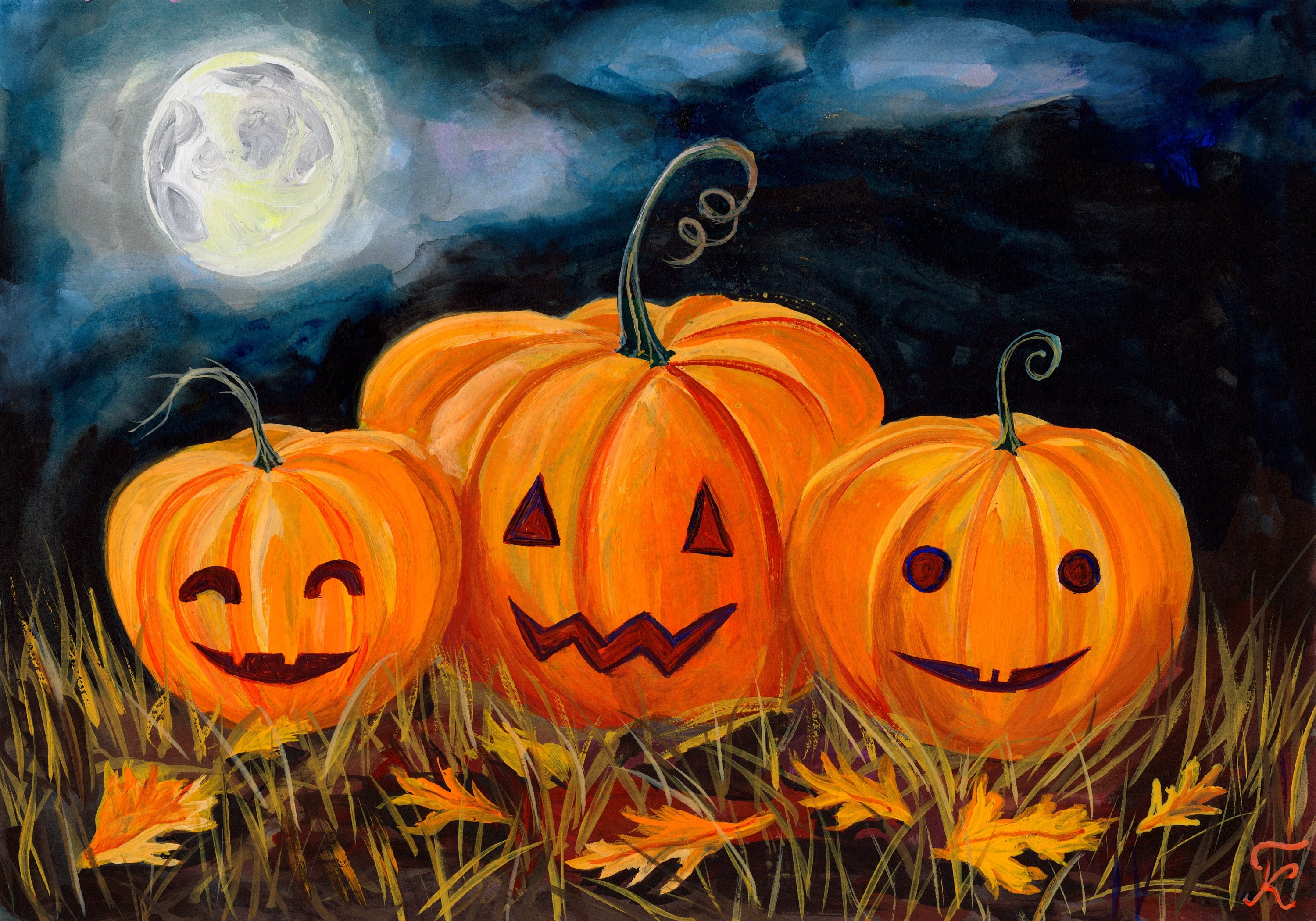 Halloween Paintings