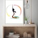 Yoga Wall Art, Zen Print, Spiritual Poster, Abstract Female Watercolor ...