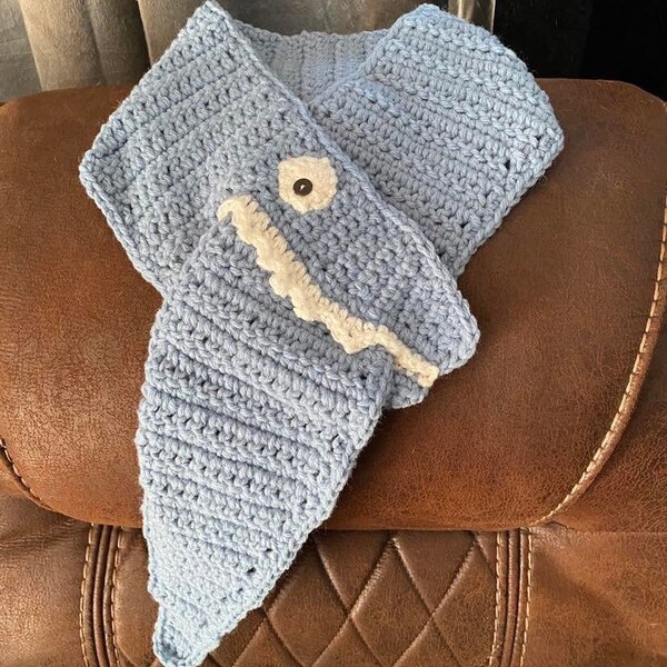 Shark Scarf - Etsy