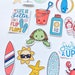 Beach Theme Stickers/ Summer Stickers / Planner Stickers/ Glossy ...
