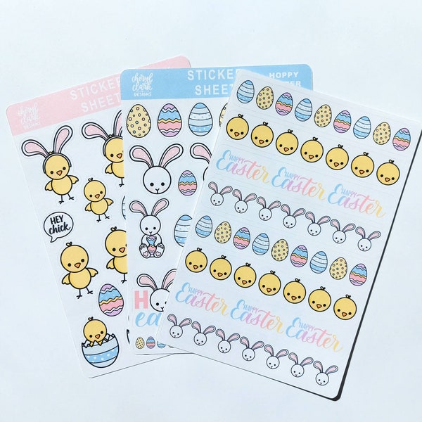 Baby Chick Stickers - Etsy