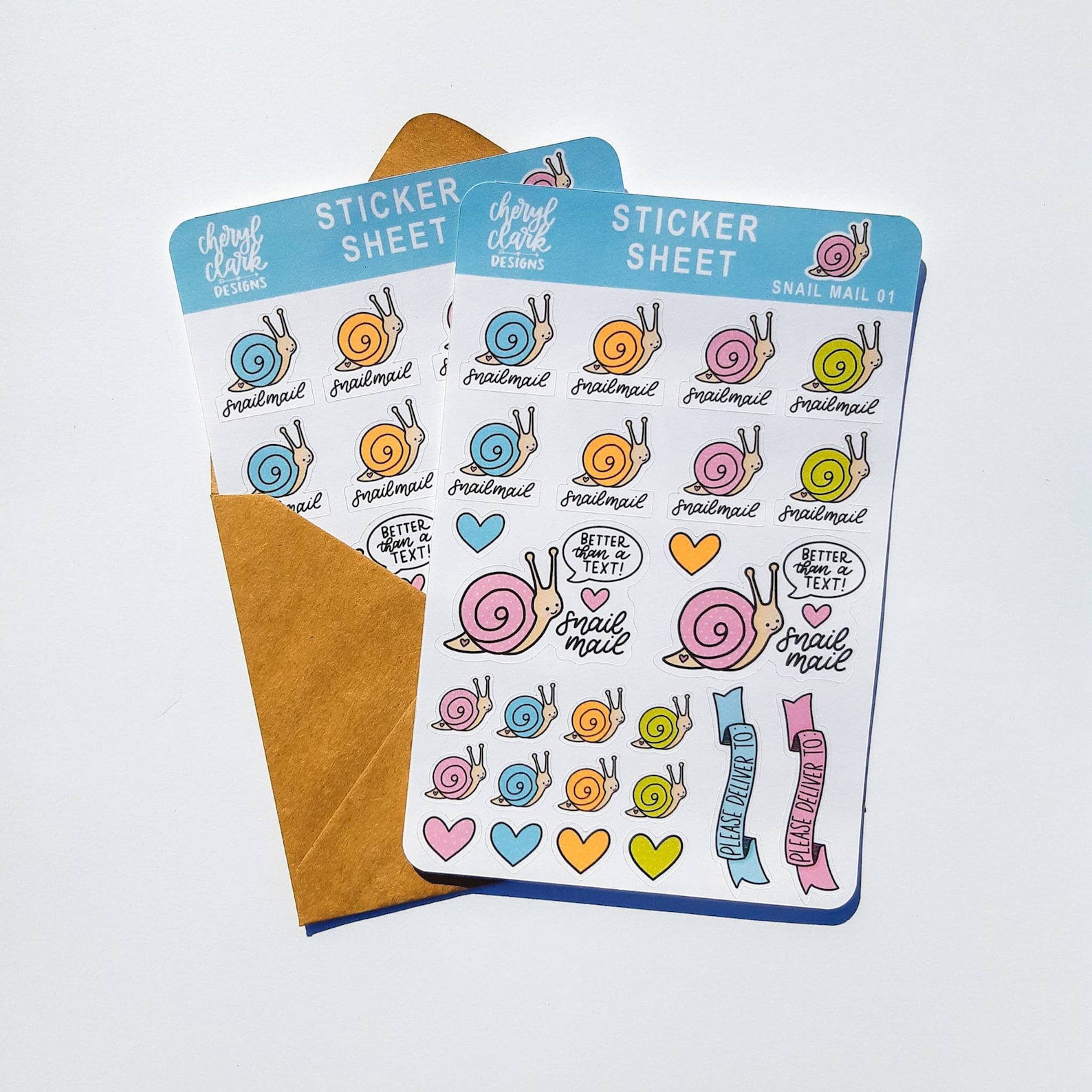 Snail Mail Stickers / Happy Mail Stickers / Paper Stickers / - Etsy Canada