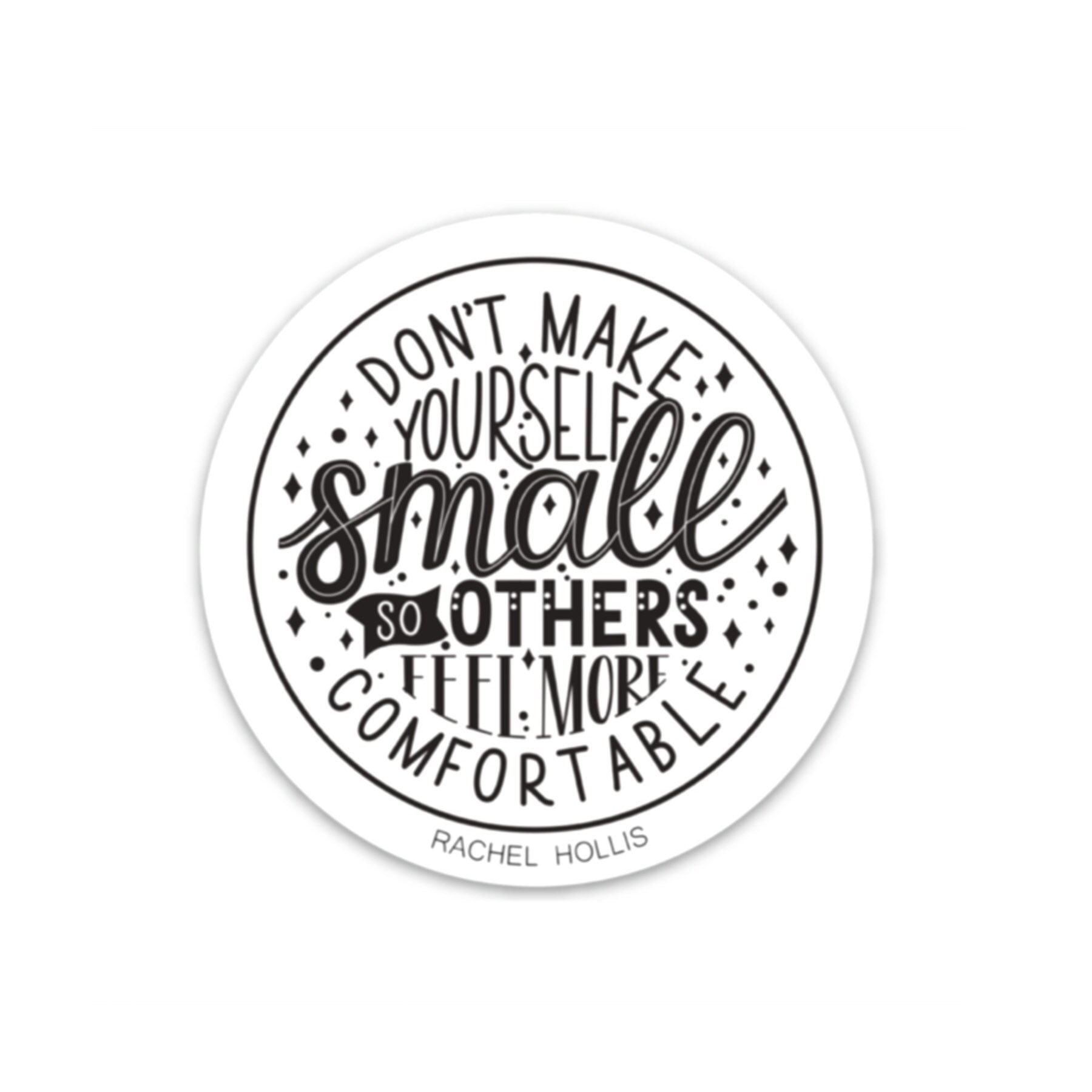 Rachel Hollis Quote Sticker / Die Cut Sticker / Weatherproof | Etsy Canada