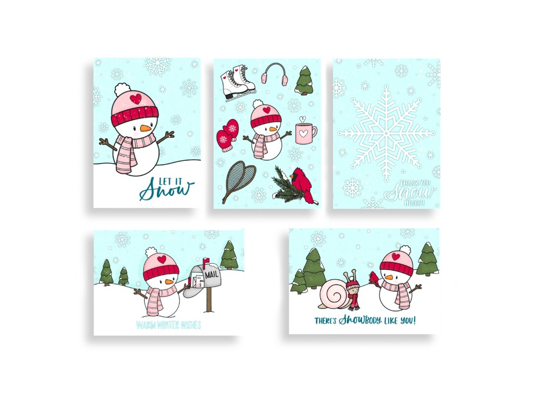 5 Pack of Postcards / Happy Mail / Snail Mail / Pen Pals / 5 X 7 ...