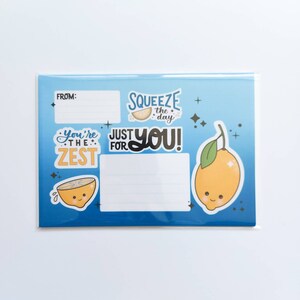 Lemon Address Label Stickers / Pen Pal Happy Mail Stickers / Stickers ...