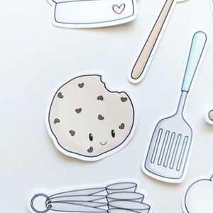 Baking Theme Stickers/ Cooking Stickers / Planner Stickers/ Die Cut ...
