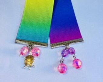 Ribbon bookmarks | Etsy