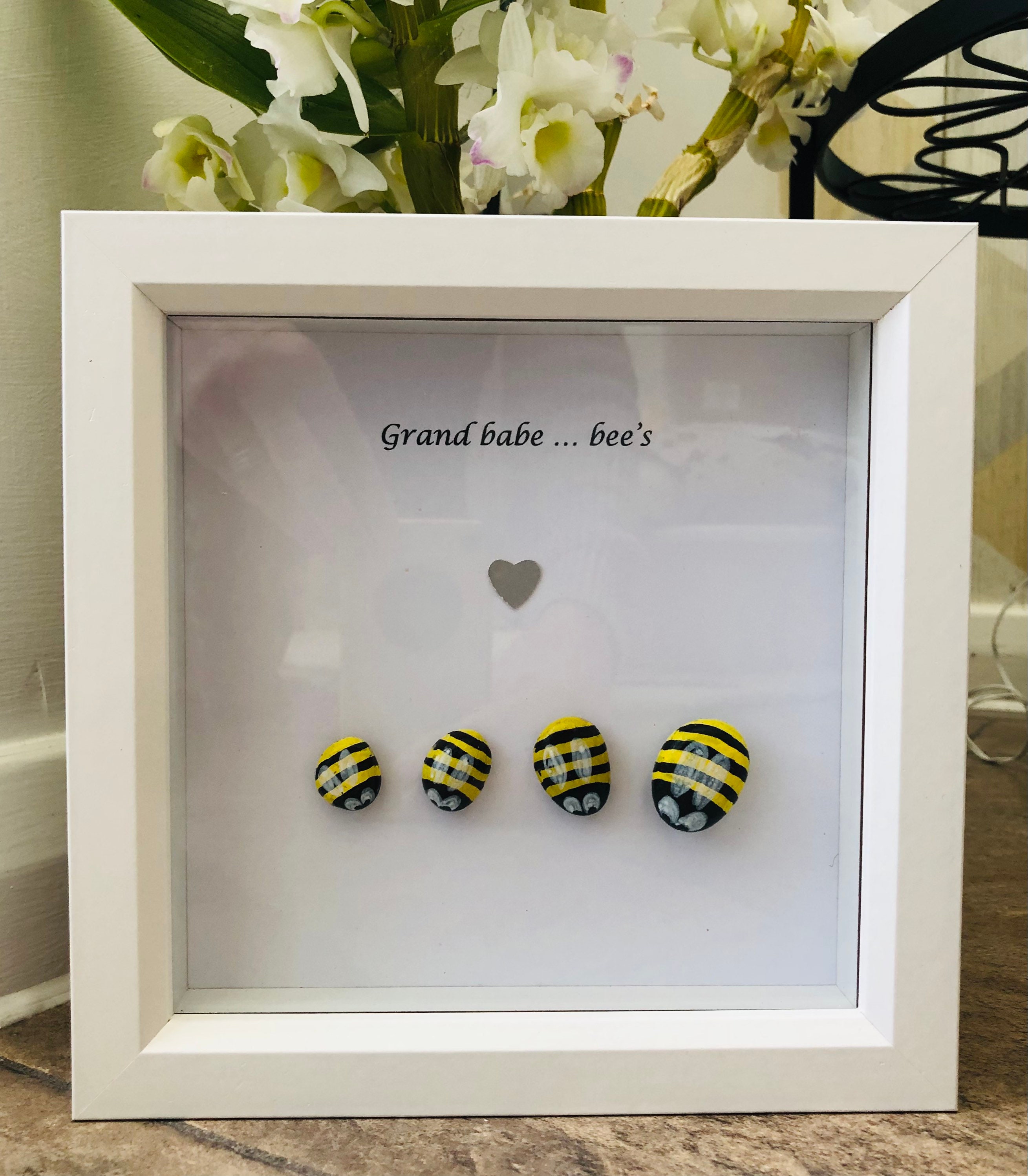 Pebble art Bees | Etsy