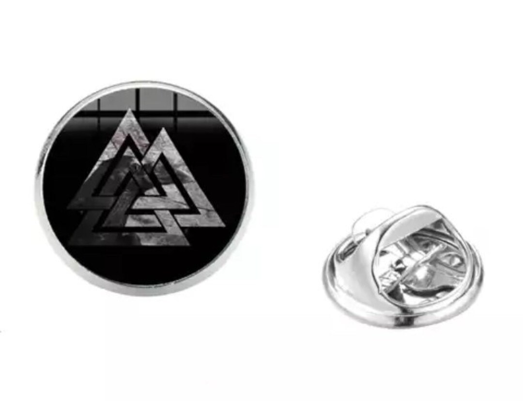 Odin S Raven Stainless Steel Pin Etsy