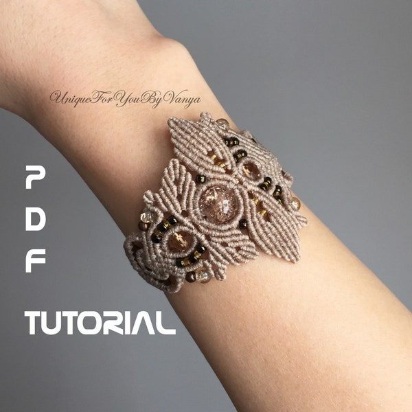 Macrame Bracelet Tutorial - Etsy