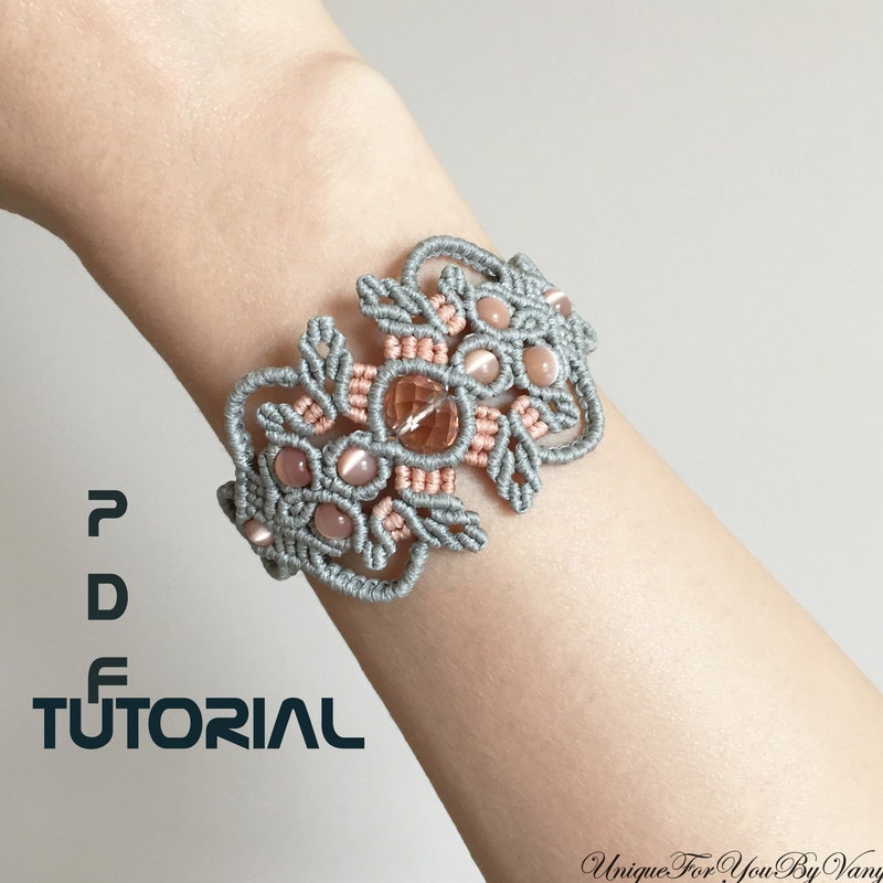 Macrame Bracelet Pattern - Etsy
