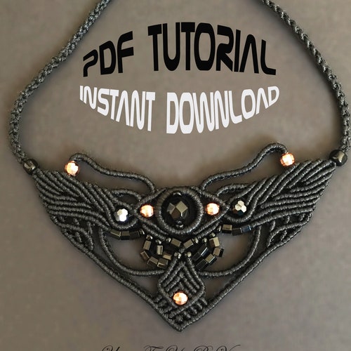 Micro Macrame Bracelet Pattern DIY Micro Macrame Tutorial - Etsy