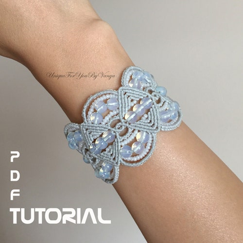 Micro Macrame Bracelet Pattern DIY Micro Macrame Tutorial - Etsy