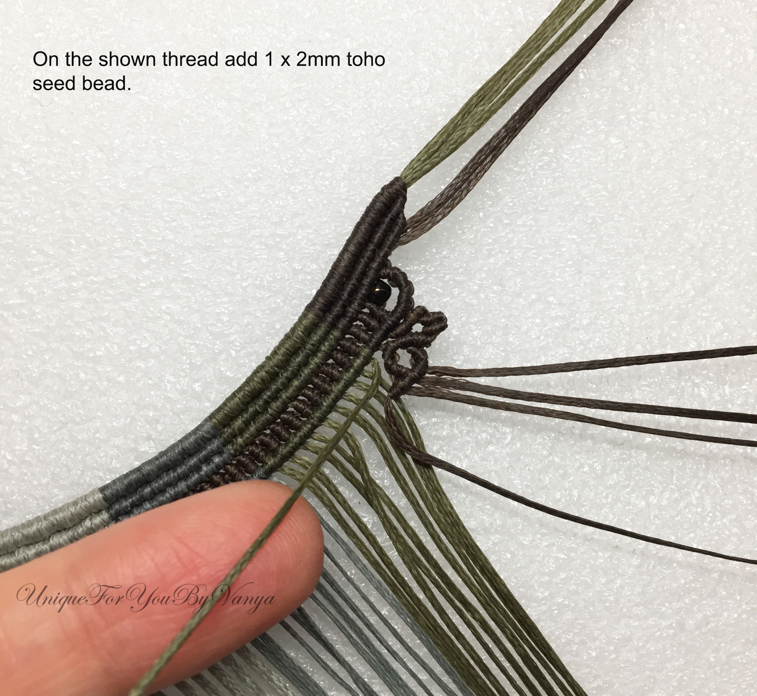 Micro Macrame Tutorial Macrame Necklace Pattern Macrame | Etsy