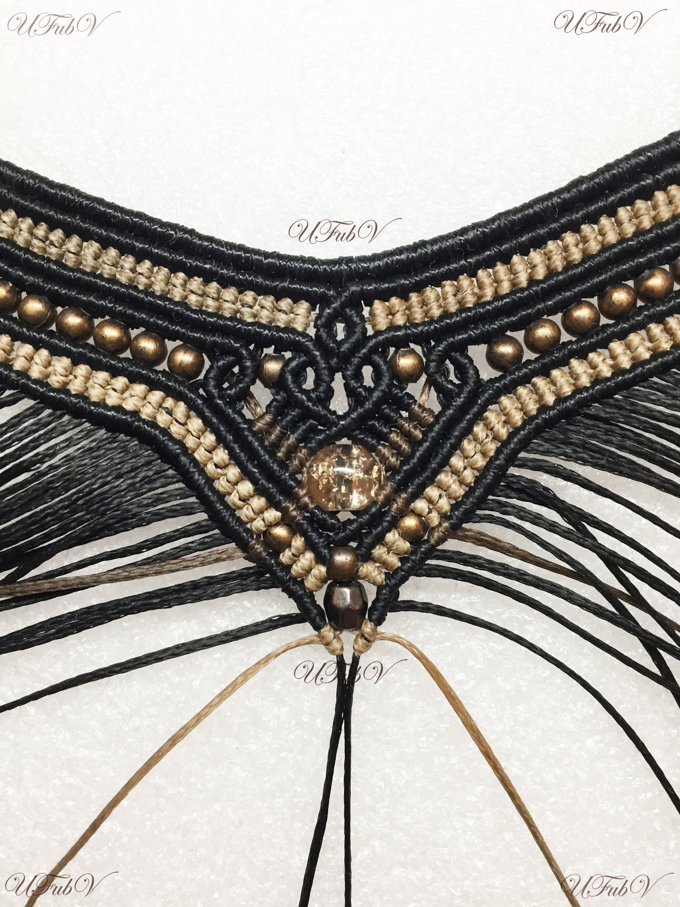 Micro Macrame Tutorial Macrame Necklace Pattern Macrame - Etsy UK