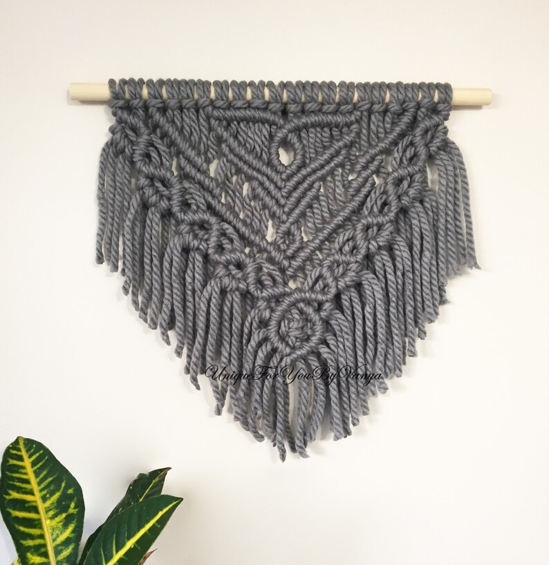 PDF Chunky Macrame Wall Decor Pattern Macrame Tutorial Small - Etsy