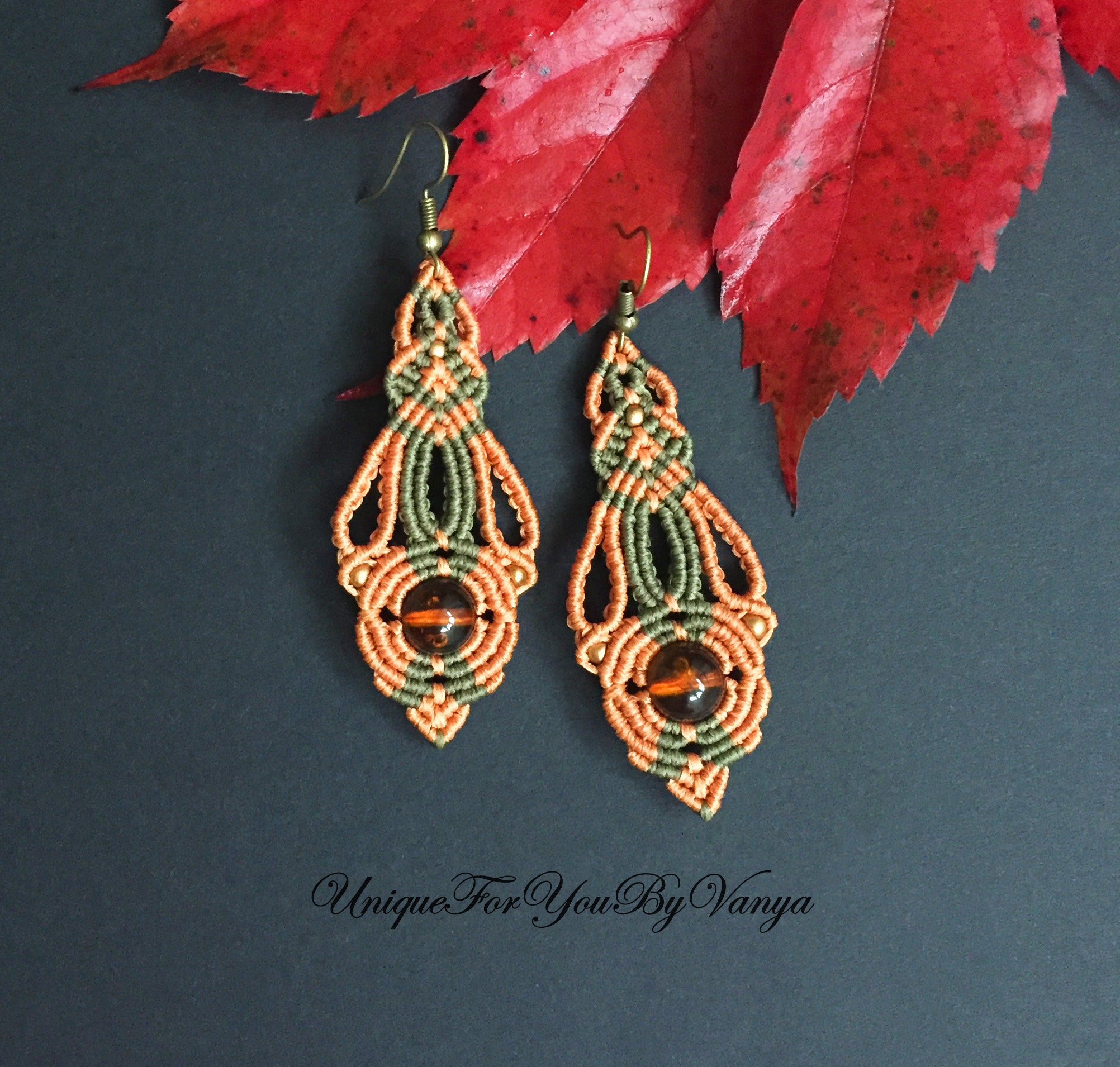 Micro Macrame Tutorial Macrame Earrings Pattern Macrame - Etsy UK