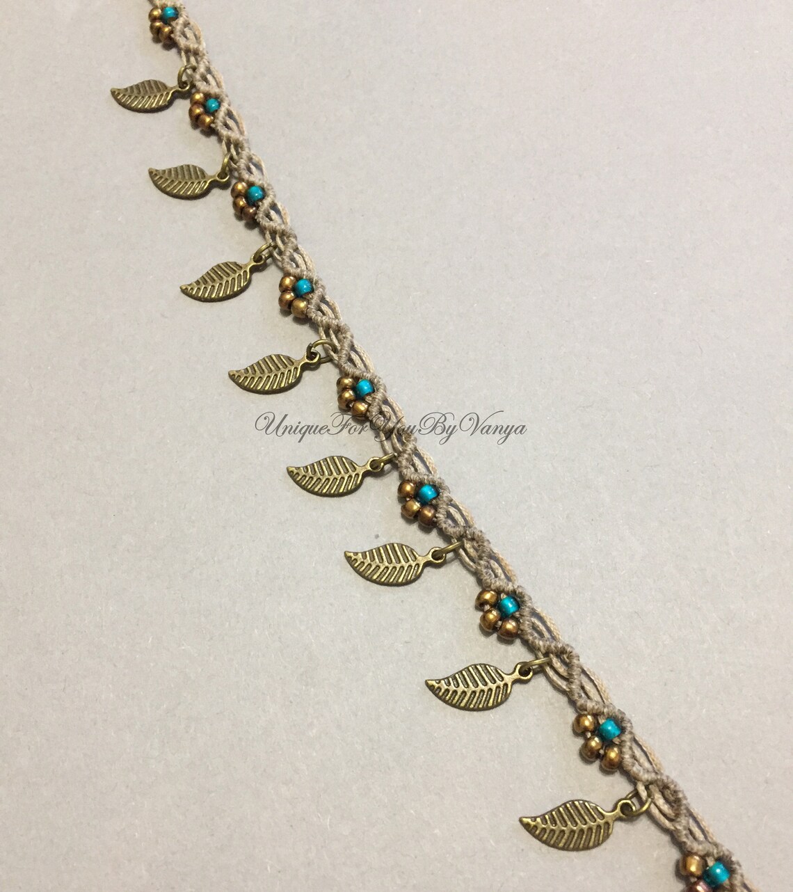 Micro Macrame Tutorial Macrame Anklet Pattern Macrame - Etsy
