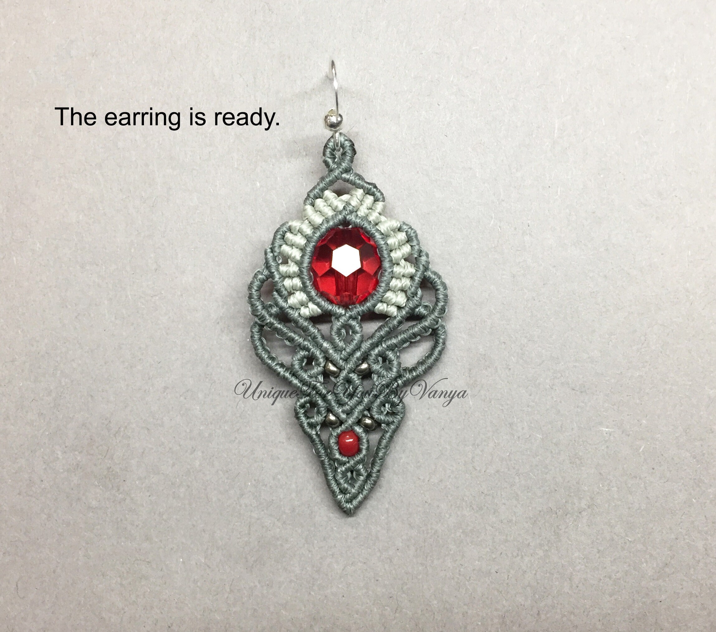 PDF Tutorial, Macrame Earrings PATTERN, Micro Macrame Tutorial, DIY ...