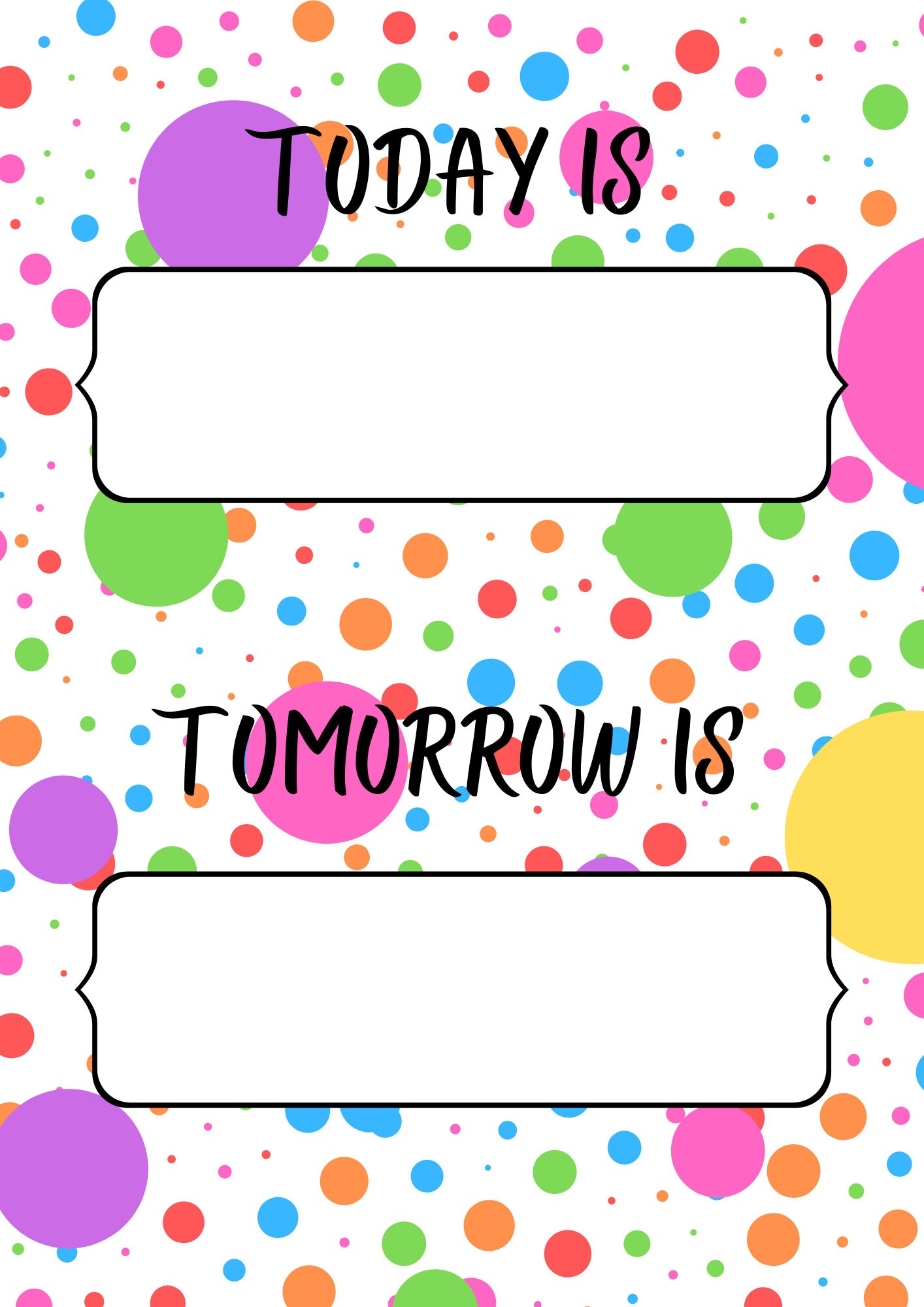 Printable Day of the Week Chart Learning Tool Kids - Etsy Canada