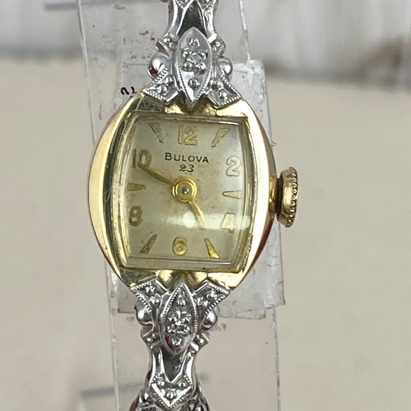 Vintage Bulova Ladies Watch - Etsy