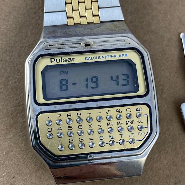 Calculator Watch - Etsy