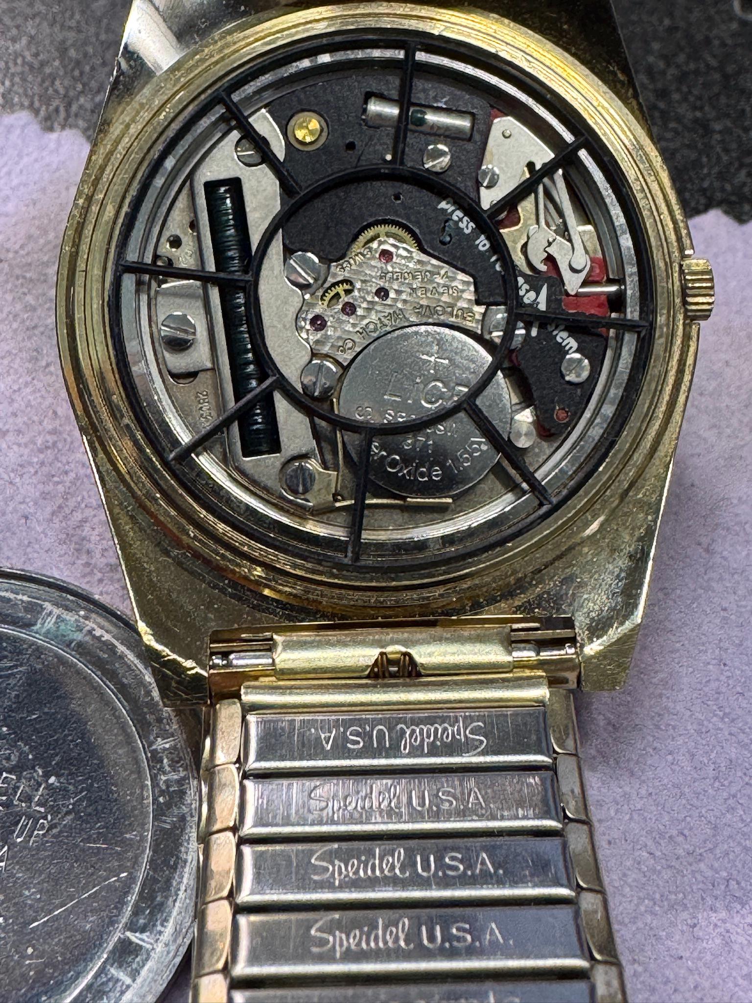 Historia Del Reloj Americano Para Hombre Bulova Accutron U084 Bulova