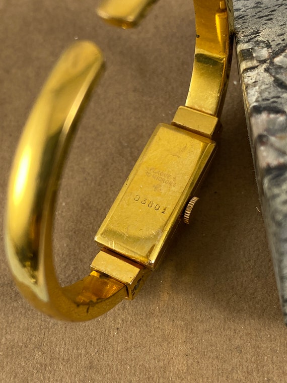 Vintage Astin Swiss Made 10 Micron 18K Gold Plated Cu… - Gem