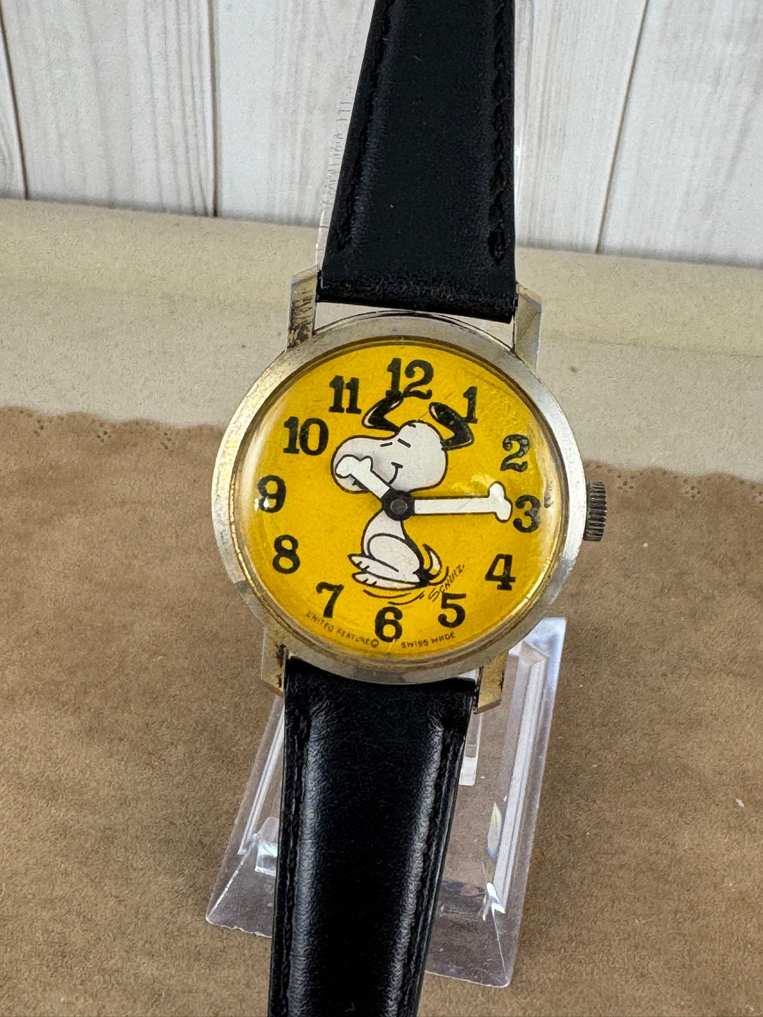 He's Snoopy, He's Cool, Here’s a Rare Snoopy Watch With the Yellow Dial ...