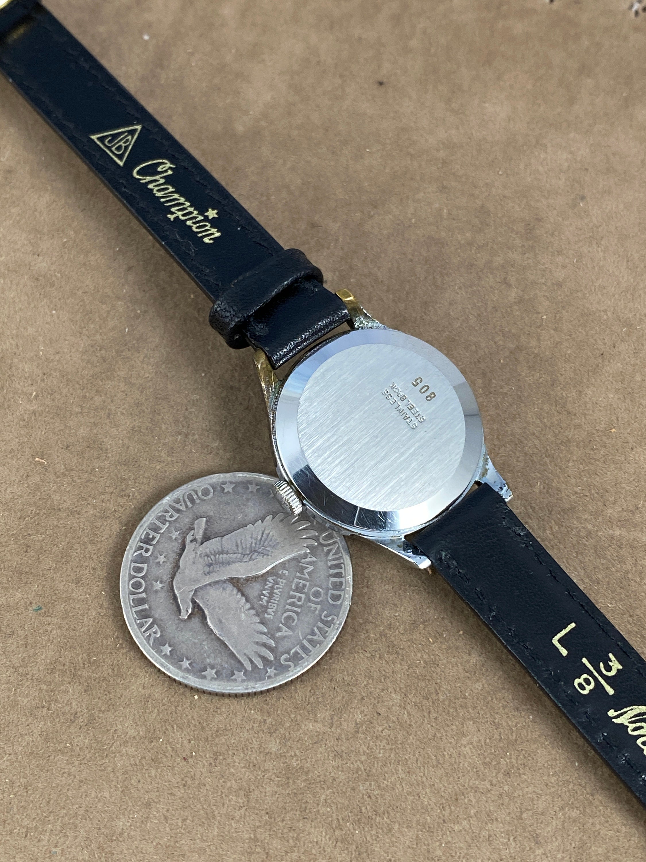 Vintage Louvic Delux Watch Swiss Made Mystery Dial Runs Keeps - Etsy ...