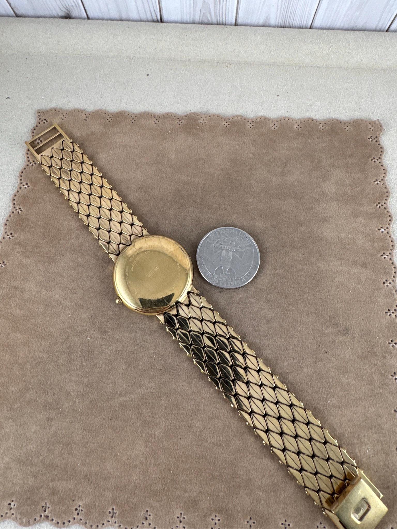 Vintage Jaz Paris Gold Plated Watch: French Designer Stainless Steel ...