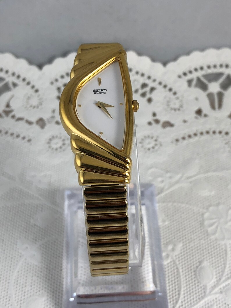Vintage and Very Unusual Aysmmetrical Seiko Triangular Shaped | Etsy