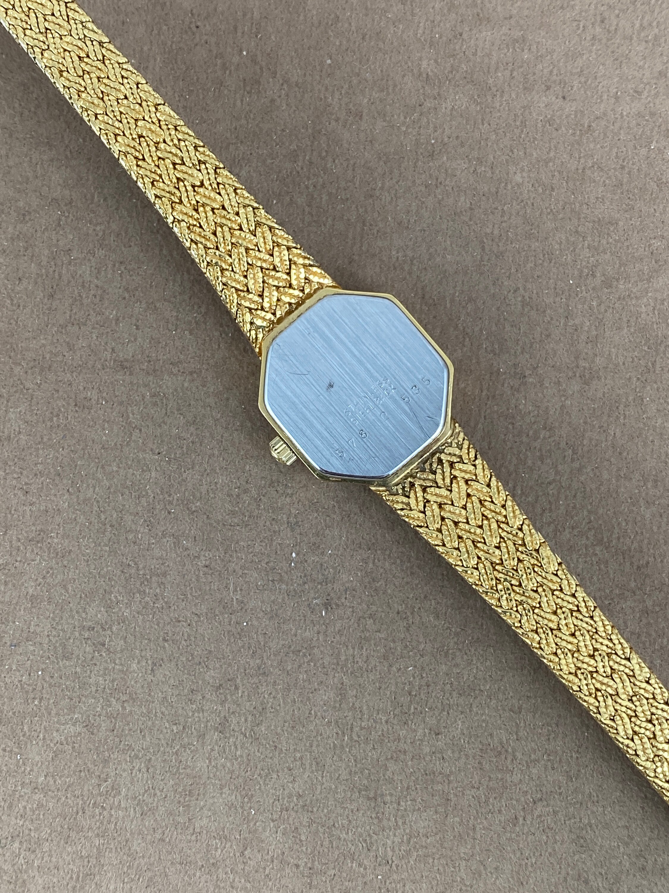 Vintage 1980's Bucherer Ladies Watch Octagon Case Black - Etsy