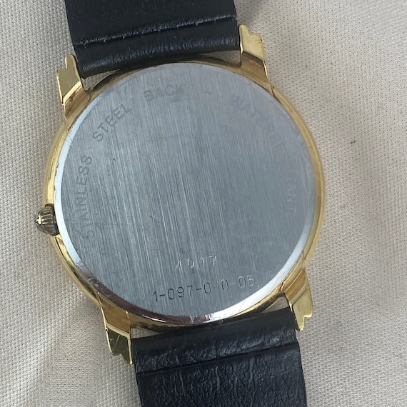 Vintage Daniel Mink Moon Phase Quartz Watch 3 Station… - Gem