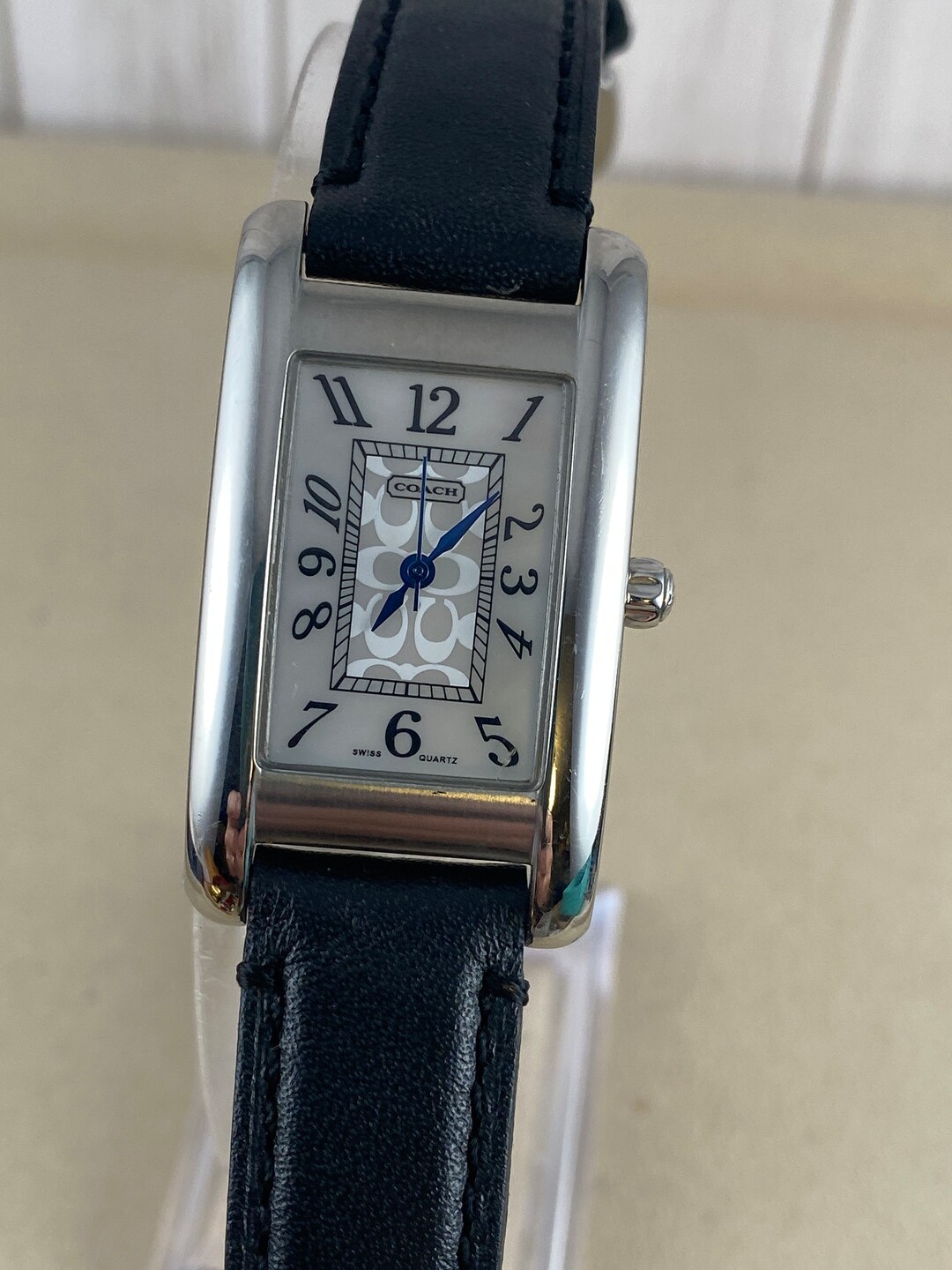 Vintage Coach Tank Watch: Swiss Ronda Movement, Art Deco Style - Etsy