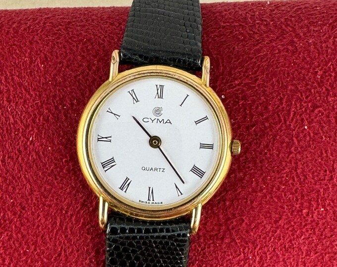 Vintage Fabulous CYMA Dress Watch Swiss Made Luxury Watch With a 13 ...