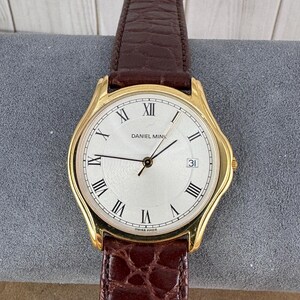 Stunning Daniel Mink Designer Swiss Made Watch. Extremely Thin 6.5MM ...