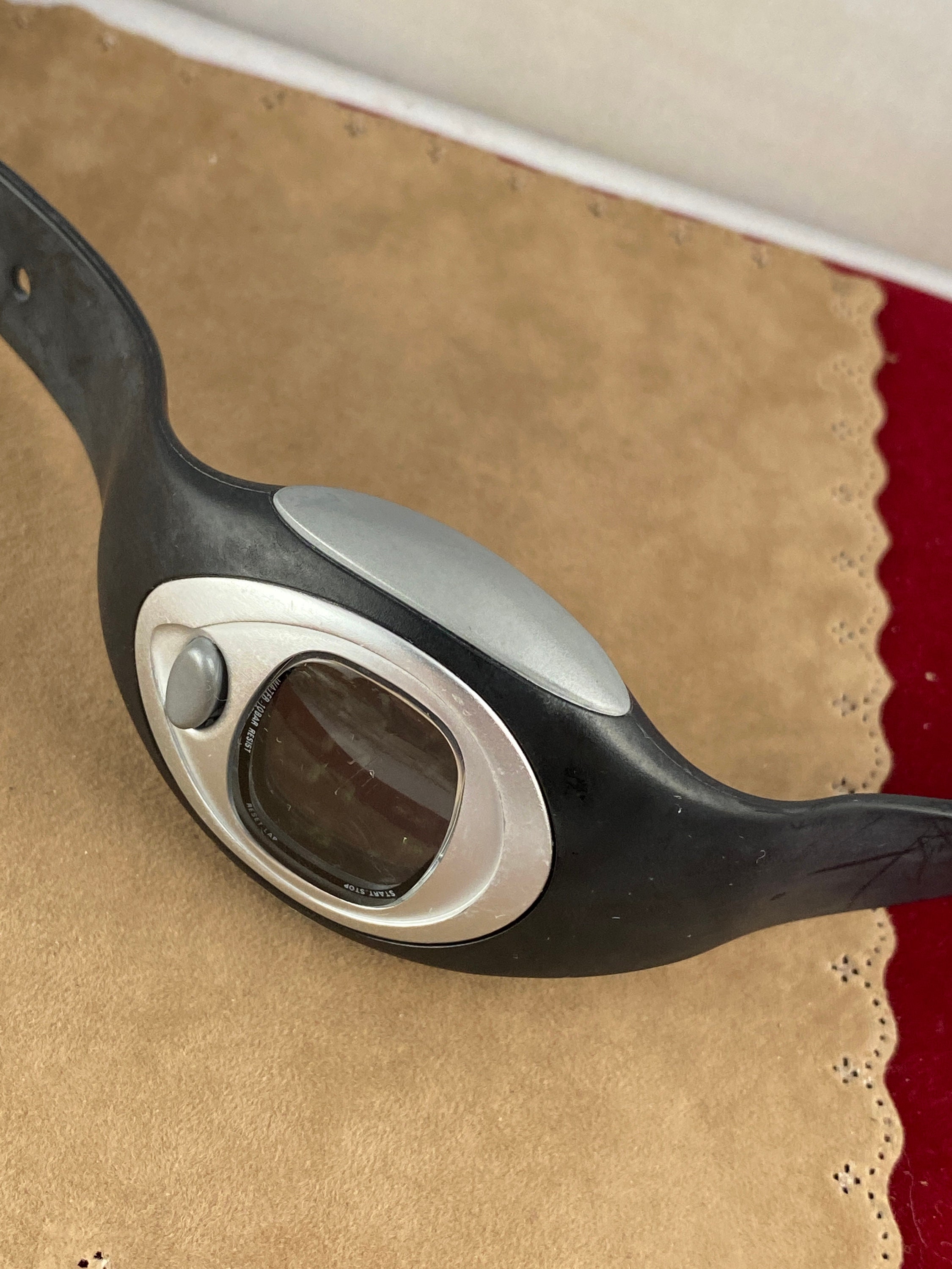 Vintage Pulsar Spoon Watch Black and Silver New Battery Runs - Etsy